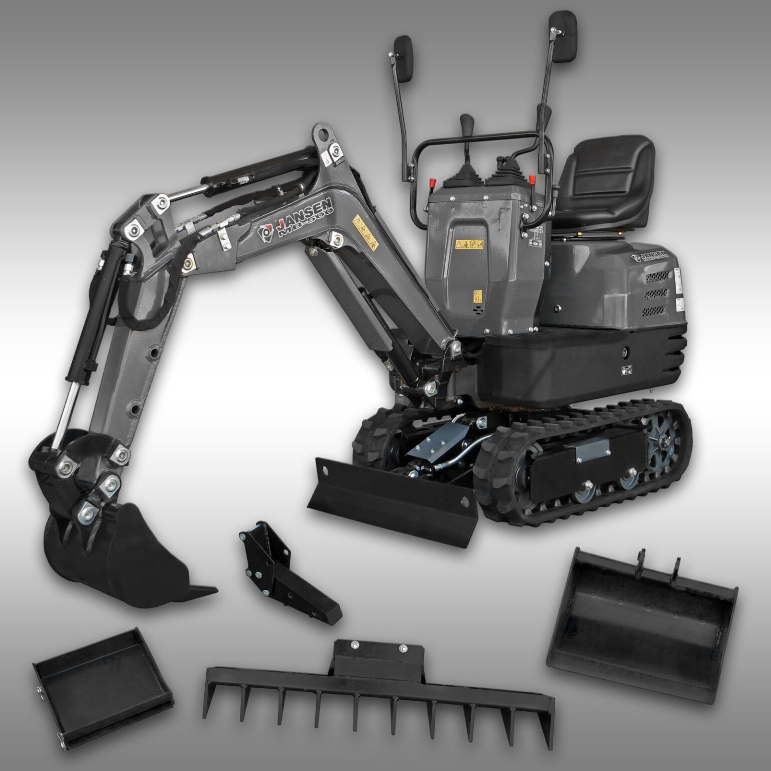 Compact Construction Equipment | Jansen USA